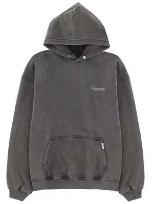 REPRESENT Washed Cotton Pullover Hoodie