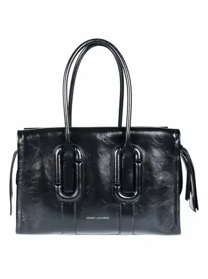 Marc Jacobs Carryall Leather Shoulder Bag - Nero