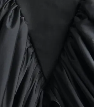 ZIYAD BUAINAIN Taffeta Layered Gown