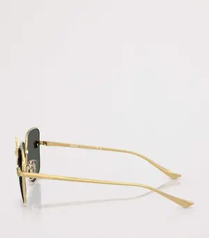Versace Ve2282 Square Butterfly Sunglasses