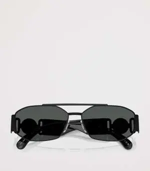 Versace Metal Ve2287 Rectangle Sunglasses