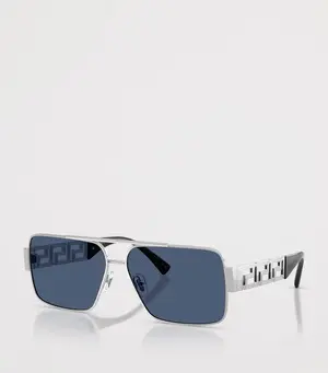 Versace Wire Ve2290 Rectangular Sunglasses