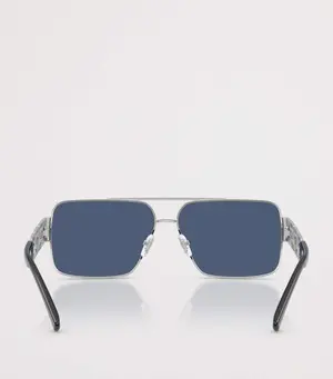 Versace Wire Ve2290 Rectangular Sunglasses