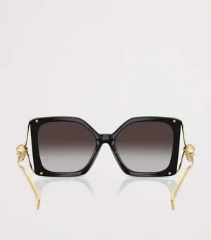 Versace Medusa Plaque Maxi Sunglasses
