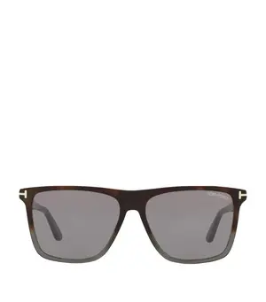 TOM FORD Ft0832 Square Sunglasses - Brown
