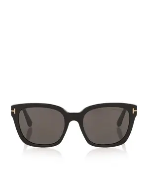 TOM FORD Haylay Square Sunglasses - Black