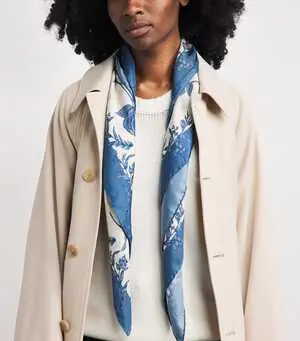 Harrods Silk Menagerie Scarf