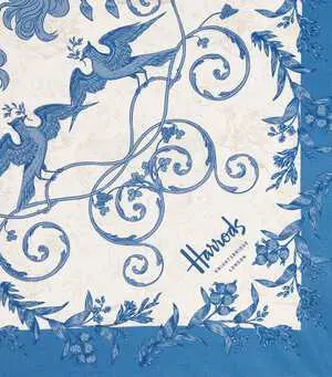 Harrods Silk Menagerie Scarf
