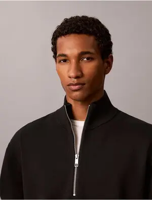 Calvin Klein Quarter Zip Tech Sweater