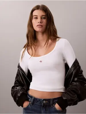 Calvin Klein Long Sleeve Performance Tops For Women