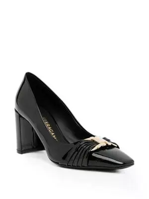 FERRAGAMO 80mm Gancio Pumps