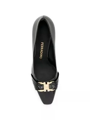 FERRAGAMO 80mm Gancio Pumps