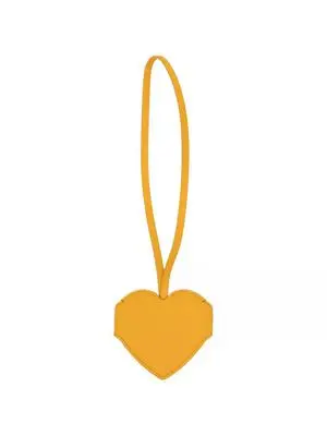 FERRAGAMO Heart-shaped Keyring - Yellow