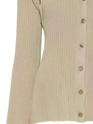 FERRAGAMO Ribbed-knit Cardigan