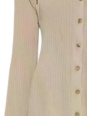 FERRAGAMO Ribbed-knit Cardigan
