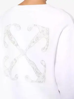 Off-White Arrows-print Cotton Sweatshirt