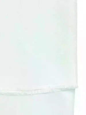 FERRAGAMO Logo-pattern Frayed Scarf