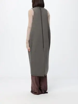 Rick Owens Cashmere V-neck Knit Vest - Pink