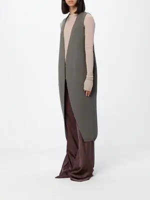 Rick Owens Cashmere V-neck Knit Vest - Pink