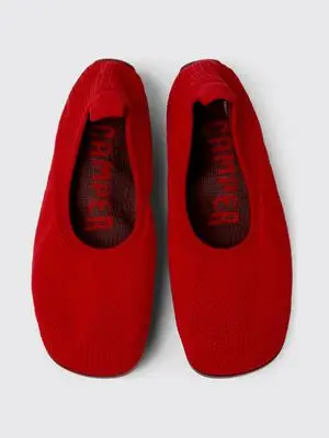 Camper Right Niko Ballet Flats In Recycled Fabric With An Elasticated Heel