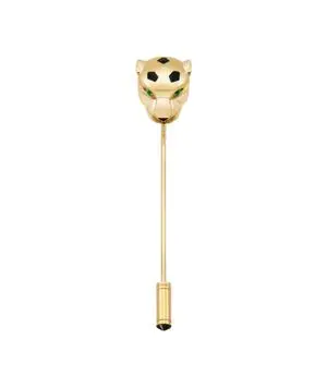 Cartier Panthère De Tie Pin - Gold