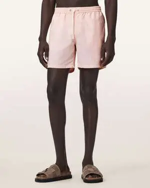 ALLSAINTS Odyssey Slim Fit Swim Shorts - Pink