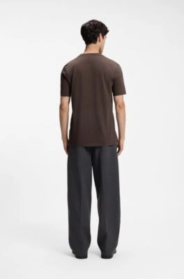 Hugo Logo-print T-shirt In Cotton Jersey