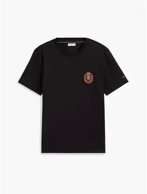 Tommy Hilfiger Crest Patch Smooth Cotton Pocket T-shirt
