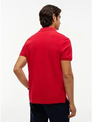 Tommy Hilfiger Regular Fit Flag Graphic Pique Polo