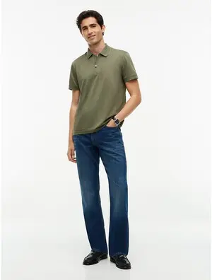 Tommy Hilfiger New York Label Regular Fit Performance Polo