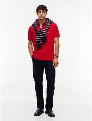 Tommy Hilfiger Classic Fit Crest Logo Polo