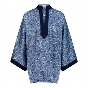 BELYED HANDCRAFT Micheline Crepe Silk Tunic