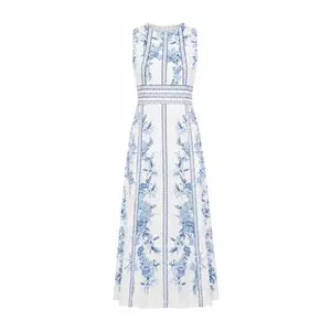 RAISHMA Lina Floral Dress - White