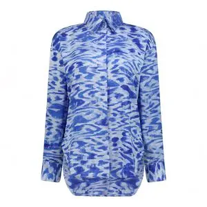 BELYED HANDCRAFT Belyed Yasna Silk Crepe Shirt And Shorts Set