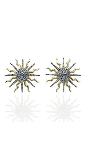 BAYEMEYC Maschera Earrings - Gold