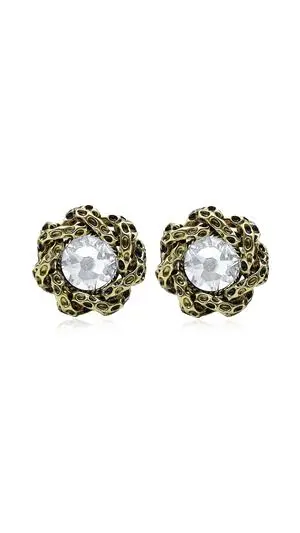 BAYEMEYC Noctavia Chunky Stud Earrings - Gold