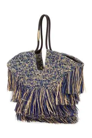 Zimmermann Raffia Medium Goldentime Shopping Bag