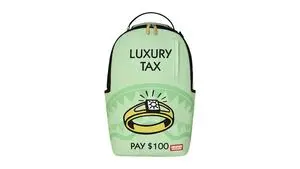 SPRAYGROUND Monopoly Paid Up Backpack - Multicolor
