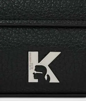 Karl Lagerfeld K Logo Elongated Shoulder Bag - Black
