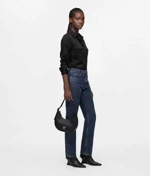 KL JEANS K Logo Half Moon Bag