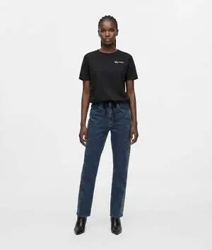Karl Lagerfeld T-shirt With Drawcord Hem - Black