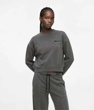 KL JEANS Jeans Boxy Washed Sweatshirt - Washed Tornado