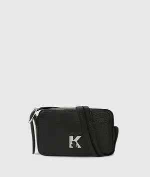 KL JEANS K Logo Camera Bag - Black