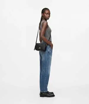 KL JEANS K Logo Camera Bag - Black