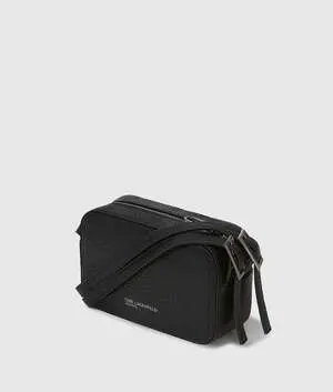 KL JEANS K Logo Camera Bag - Black