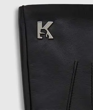 KL JEANS Jeans K Logo Leather Gloves