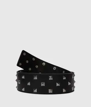 KL JEANS Studded Leather Belt