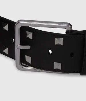 KL JEANS Studded Leather Belt