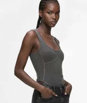 KL JEANS Jeans Ribbed Organic Cotton Jersey Bodysuit