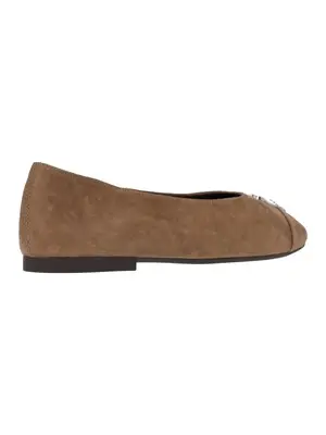Tory Burch Charlie Ballet Flats - Beige